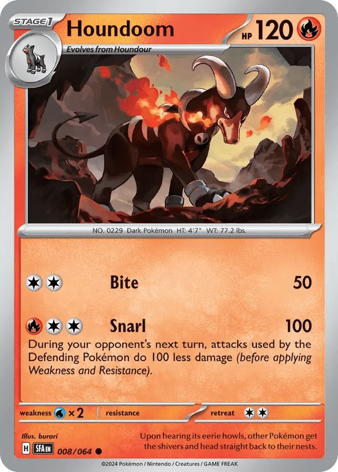 Houndoom (sv6pt5-8) - Pokémon Card Database - PokemonCard