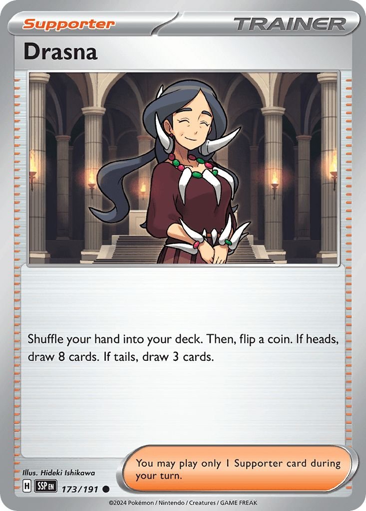Drasna (sv8-173) - Pokémon Card Database - PokemonCard