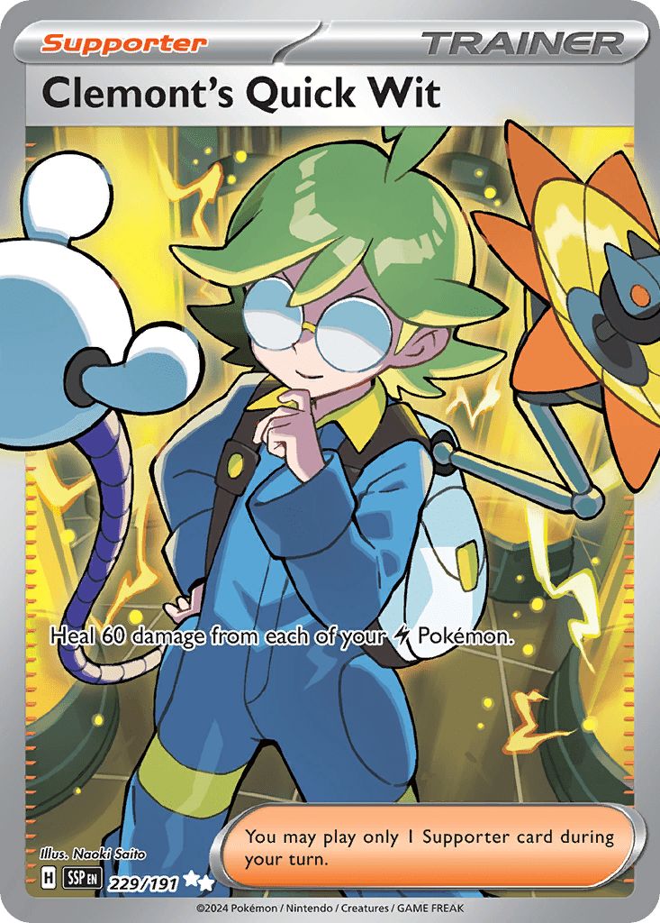 Clemont's Luxray/Miraidon EX - PokemonCard